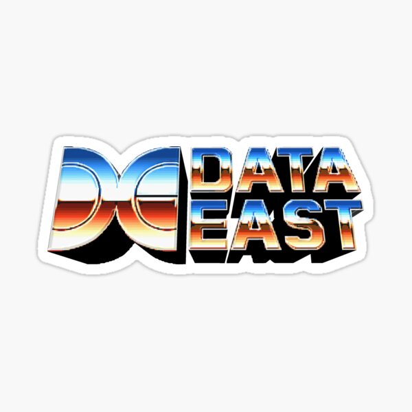 "Classic DATA EAST logo (3D) - 80s Retro Arcade and Pinball Games ...