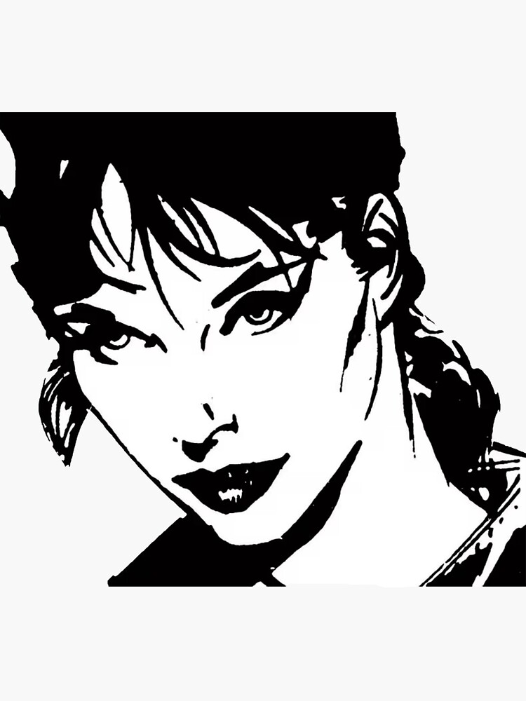 "modesty blaise" Sticker for Sale by MisterMister21 | Redbubble