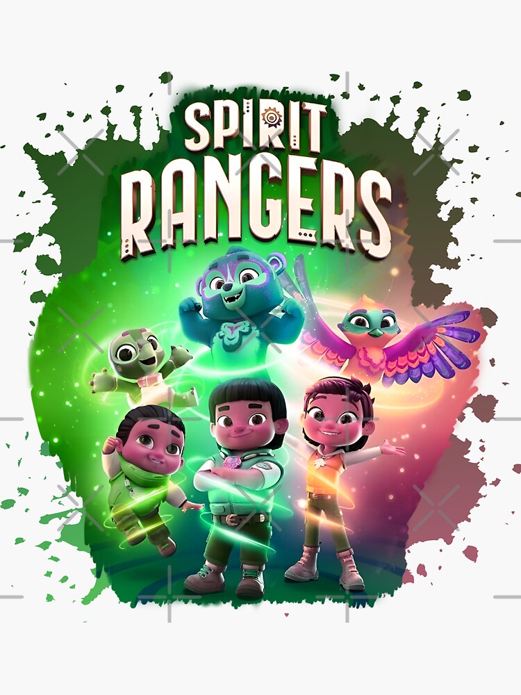 "Spirit Rangers " Sticker for Sale by comFad | Redbubble