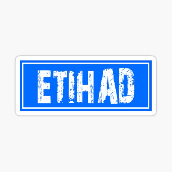 "Etihad Stadium " Sticker for Sale by RedBidSmithArt | Redbubble