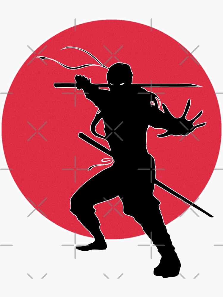 "Ninja Japan" Sticker for Sale by KleineStar | Redbubble