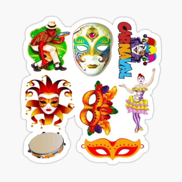 "carnival dance" Sticker for Sale by Teixeira224 | Redbubble