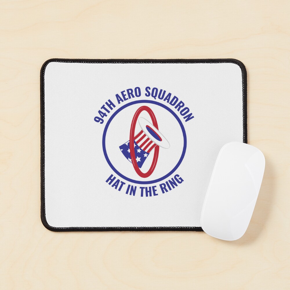 "World War I 94th Aero Squadron Hat in the Ring " Sticker for Sale by ...