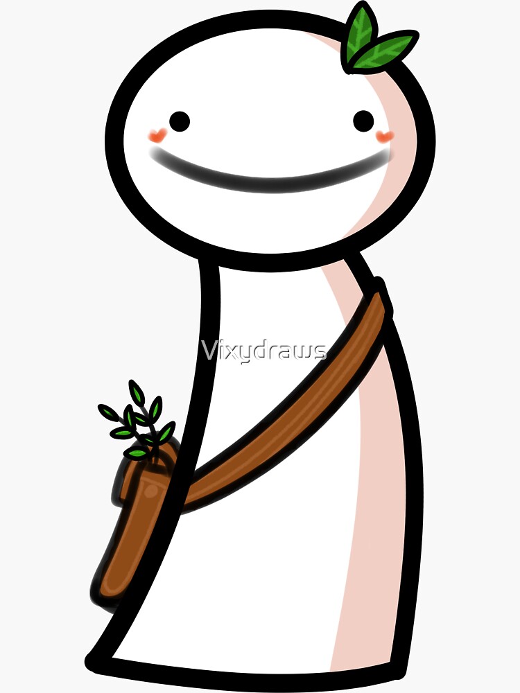 "Dream blob on a journey" Sticker for Sale by Vixydraws | Redbubble