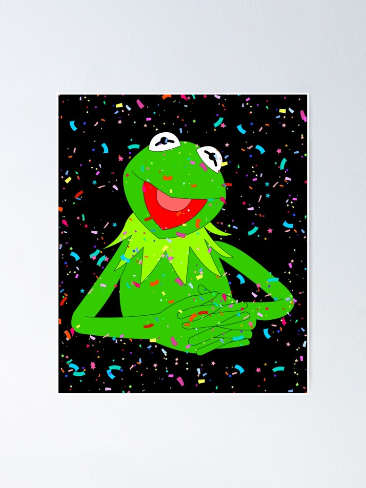 "Kermit the frog Kermit the frog " Poster for Sale by ADLERART2023 ...