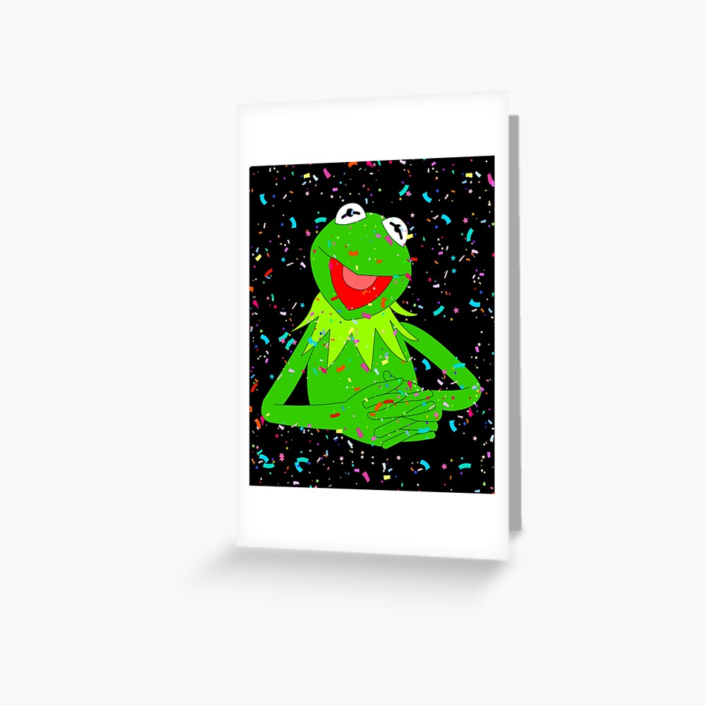 "Kermit the frog Kermit the frog " Greeting Card for Sale by ...
