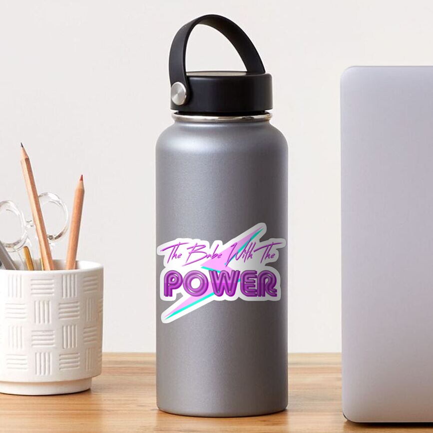"The Babe With The Power " Sticker for Sale by scruffyjate | Redbubble