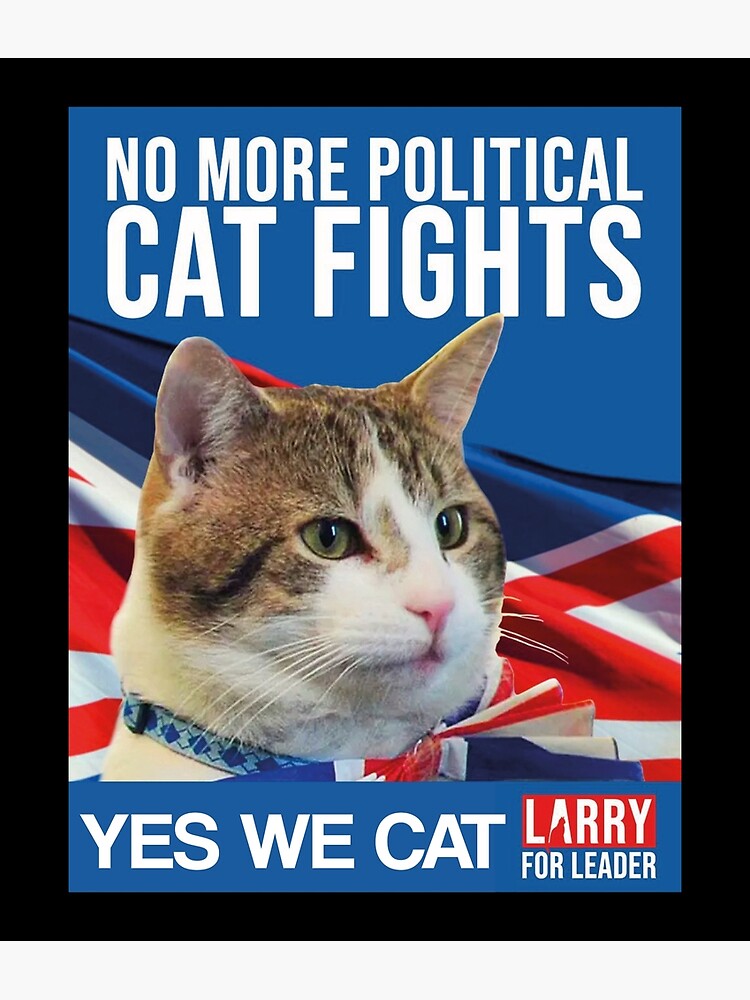 "Larry The Cat Election Number 10 Downing Street Prime Minister Funny ...
