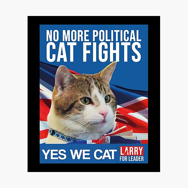 "Larry The Cat Election Number 10 Downing Street Prime Minister Funny ...