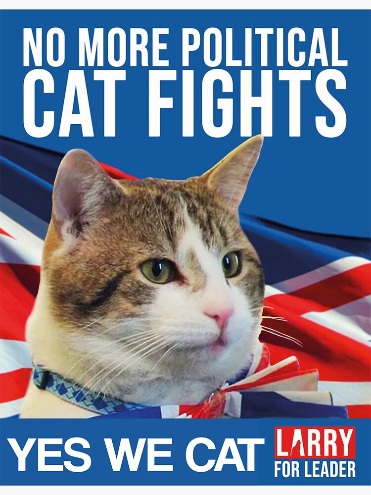 "Larry The Cat Election Number 10 Downing Street Prime Minister Funny ...