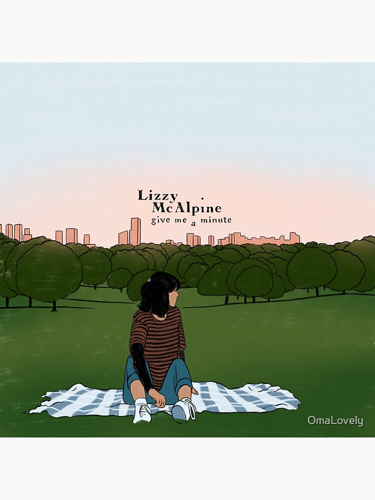 "Lizzy Mcalpine fanart" Sticker for Sale by OmaLovely | Redbubble