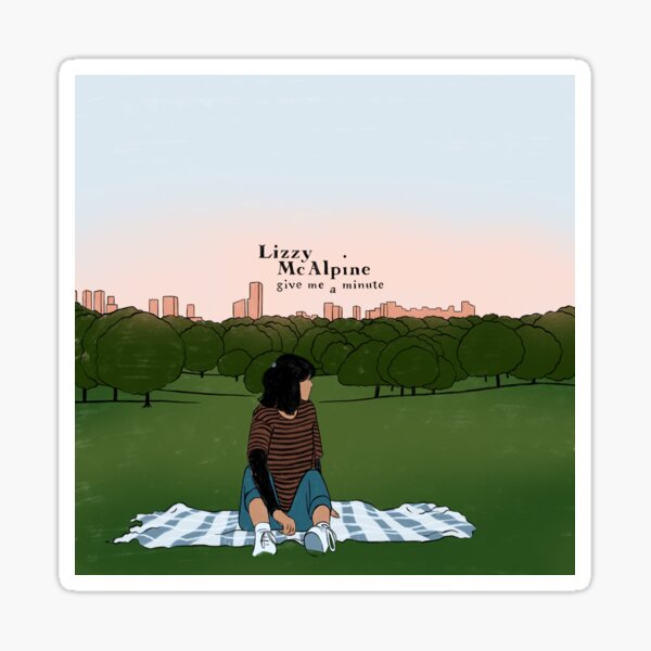 "Lizzy Mcalpine fanart" Sticker for Sale by OmaLovely | Redbubble