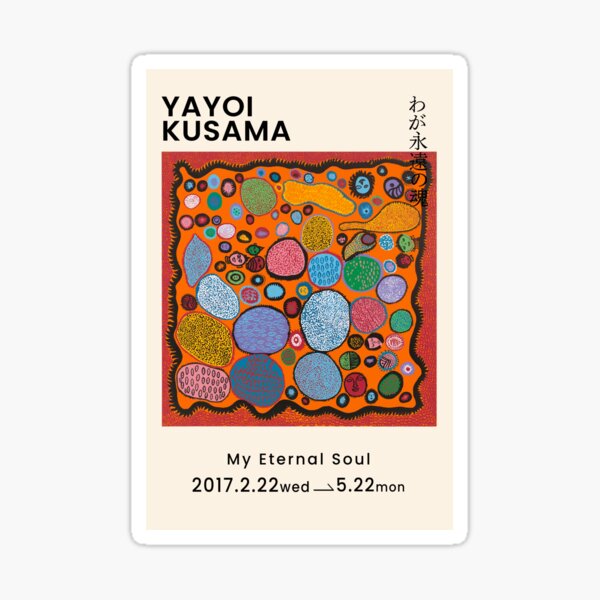"Yayoi Kusama My Eternal Soul Illustration Design, Japanese Art ...