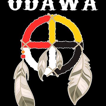 "Odawa Nation Indian Tribes Medicine Wheel Symbol" Poster for Sale by ...