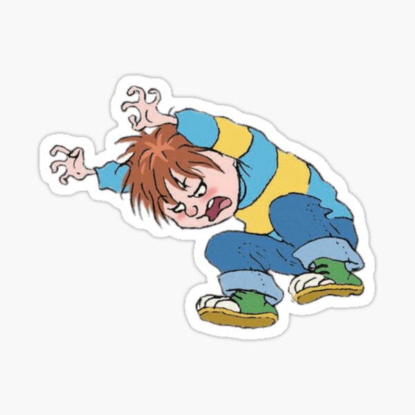"Horrid Henry" Sticker for Sale by Omnya2911 | Redbubble