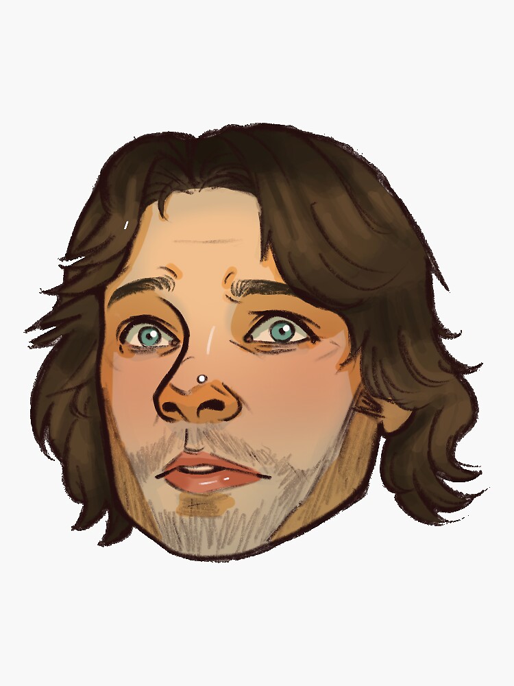 "Sam is Scared" Sticker for Sale by uhleesuhh | Redbubble