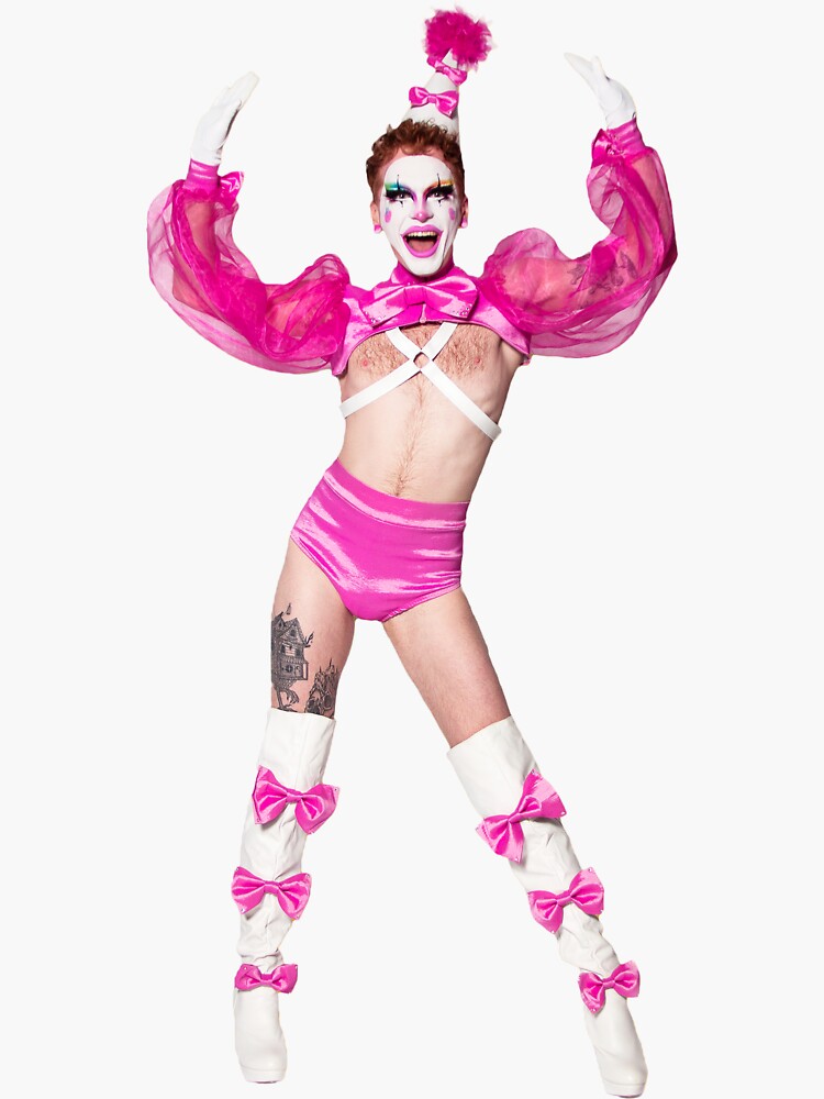 "Weebee The Clown" Sticker for Sale by WeebeesWorld | Redbubble