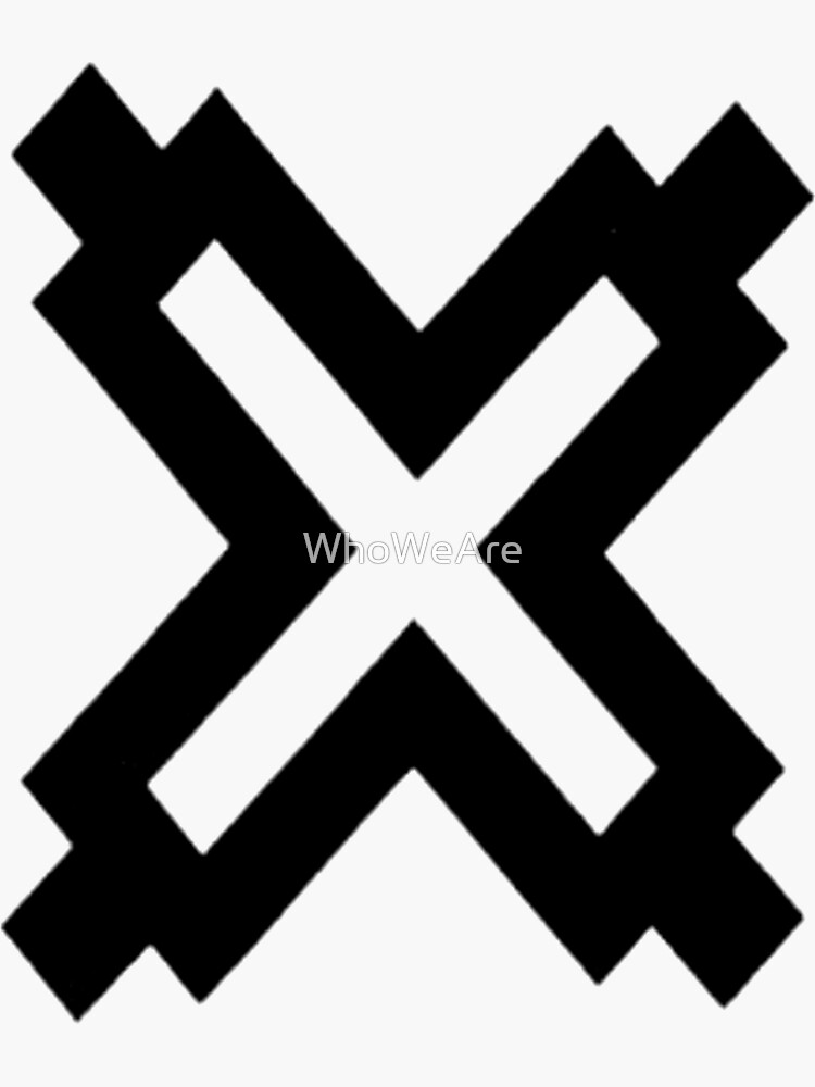 "Ghanaian Adinkra Symbol 'Aban' " Sticker by WhoWeAre | Redbubble