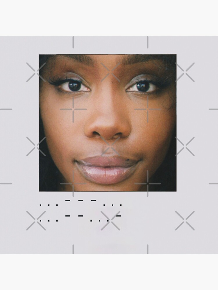 "SZA SOS" Sticker for Sale by bricelynden | Redbubble