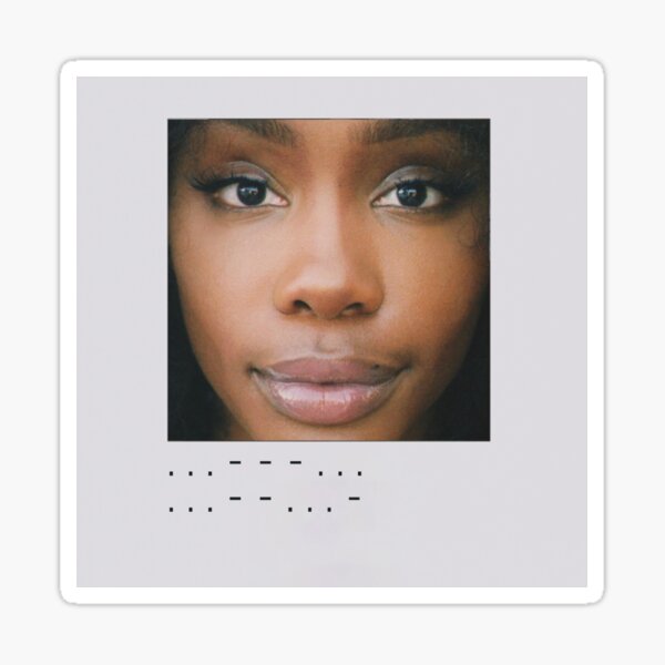 "SZA SOS" Sticker for Sale by bricelynden | Redbubble