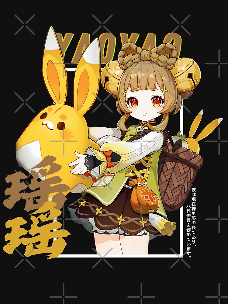 "Genshin Impact Yaoyao" T-shirt for Sale by Omagatoki | Redbubble ...