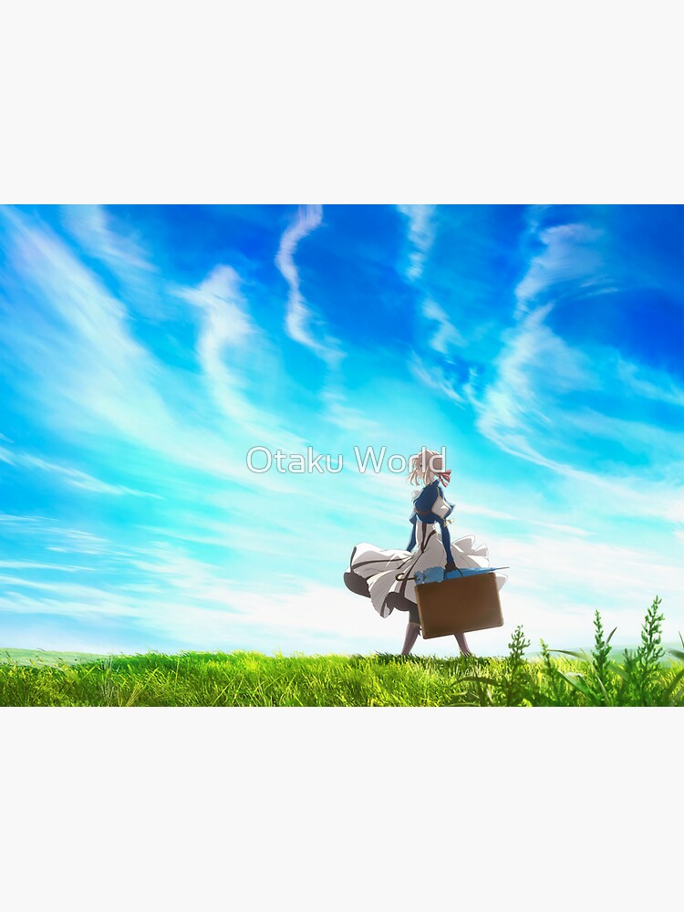 "Violet Evergarden" Sticker for Sale by OtakuWord | Redbubble