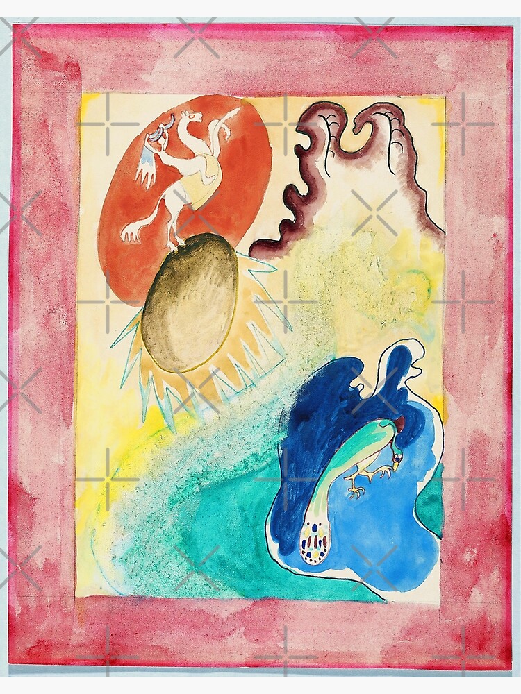 "Wassily Kandinsky The Blue Rider VI (1911) | Wassily Kandinsky ...