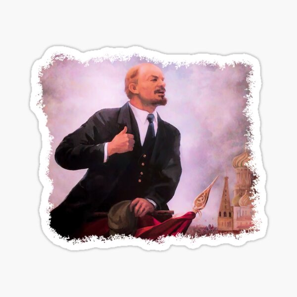 "Lenin" Sticker for Sale by historeetees1 | Redbubble