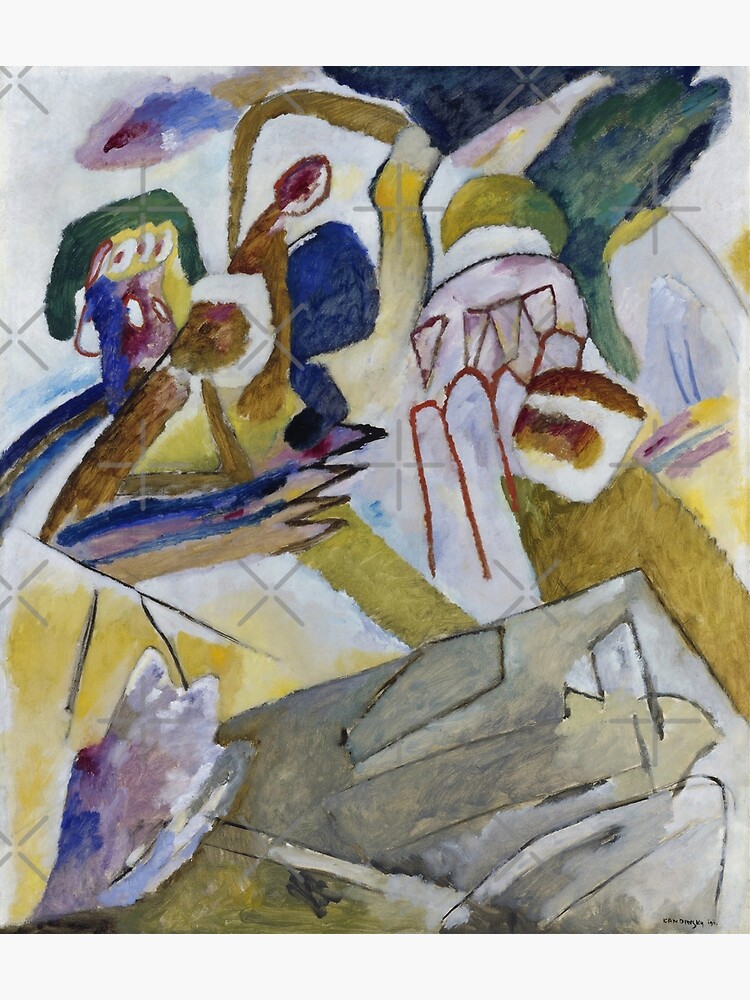 "Wassily Kandinsky Improvisation 18 (with tombstone) (1911) | Wassily ...