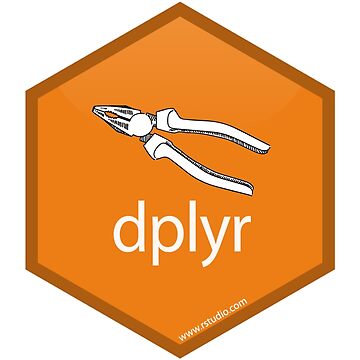 "dplyr -- tidyverse library" Sticker for Sale by Data Love Design ...