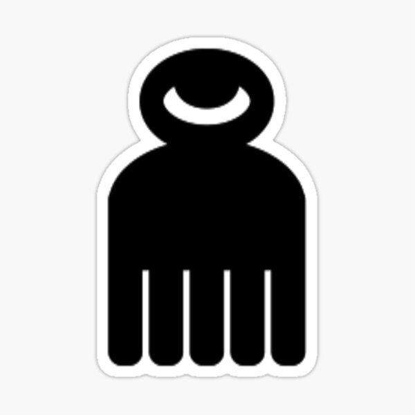 "Ghanaian Adinkra Symbol 'Dua Afe' " Sticker by WhoWeAre | Redbubble