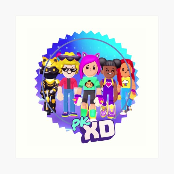 "PK XD, New game, pk xd kids game,pk xd for kids. " Art Print for Sale ...