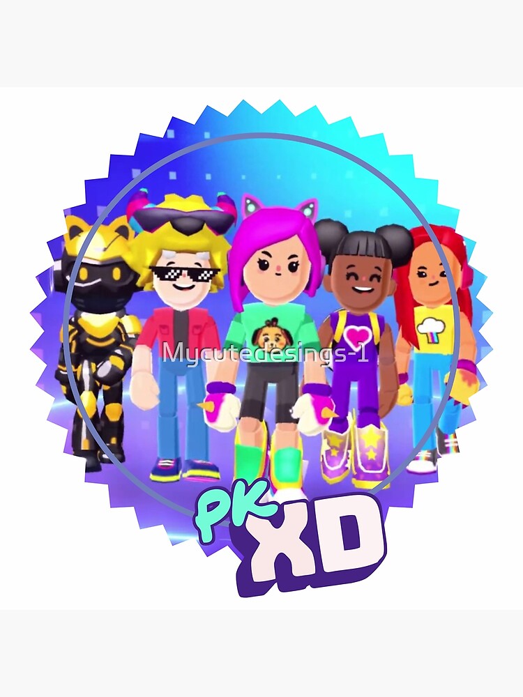 Poster for Sale avec l'œuvre « PK XD, Nouveau jeu, jeu pour enfants pk ...
