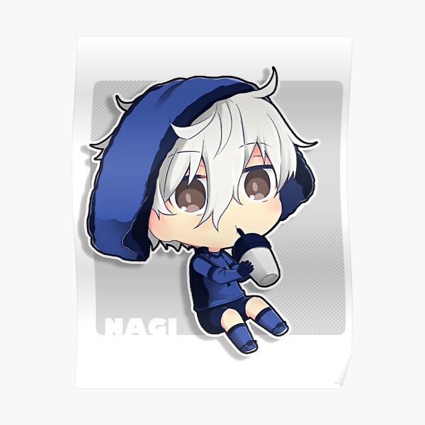 "Chibi nagi seishiro" Poster for Sale by ZORO-DESIGN | Redbubble