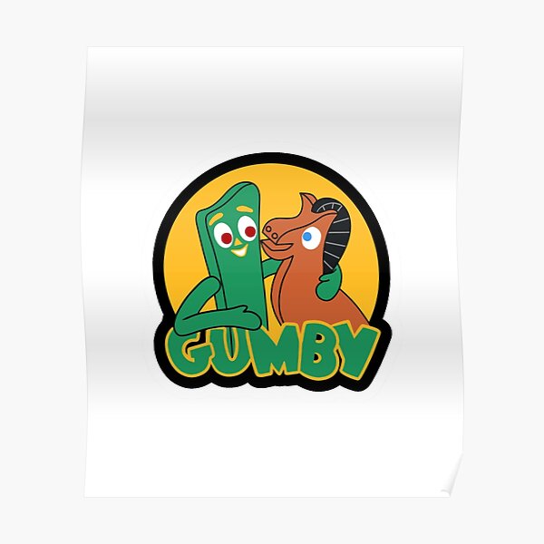 "Gumby And Pokey - Art of Cartoon" Poster for Sale by PrimeT-shit ...