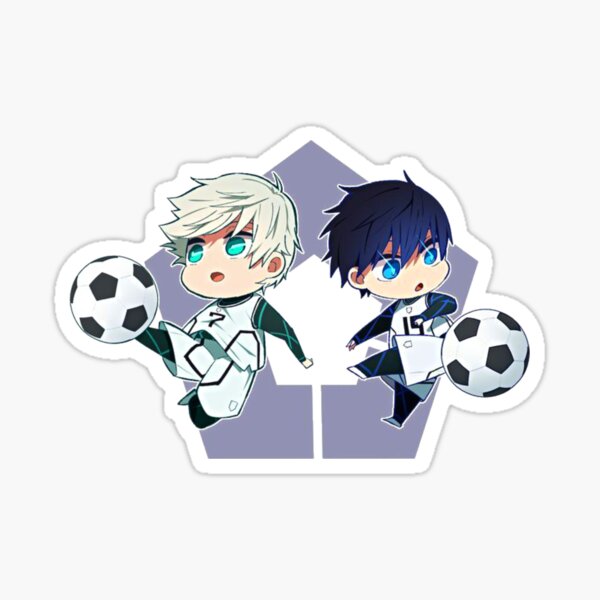 "Chibi nagi & isagi" Sticker for Sale by ZORO-DESIGN | Redbubble
