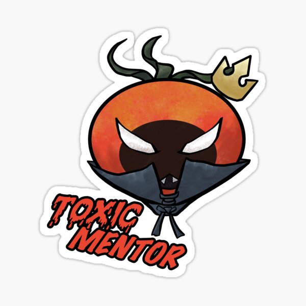 "Toxic Mentor Tomato King [mint green]" Sticker for Sale by Atelier-d ...
