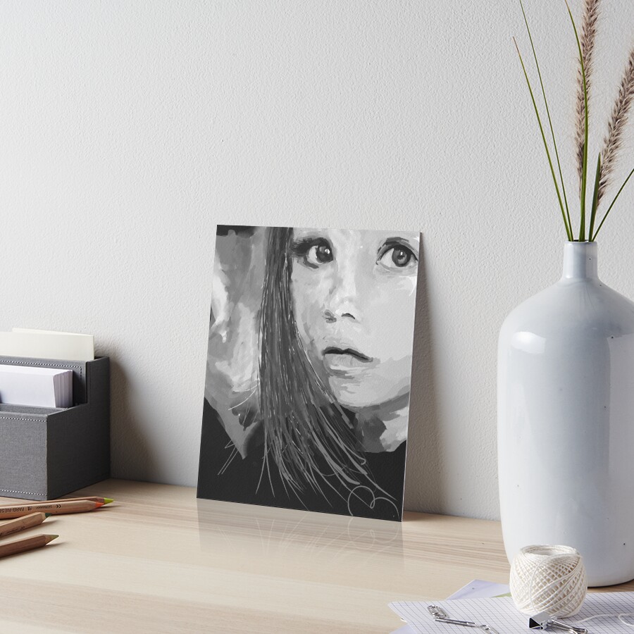 "Black and white" Art Board Print for Sale by ArtyMaya | Redbubble