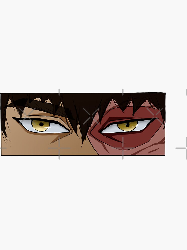 "Zuko's Eyes" Sticker for Sale by sariahjimenez | Redbubble