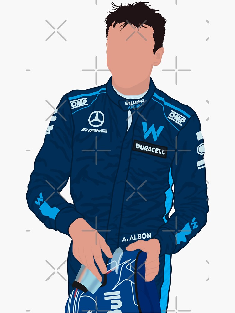 "Alex Albon - 2022 F1 Season" Sticker for Sale by noellesmith22 | Redbubble
