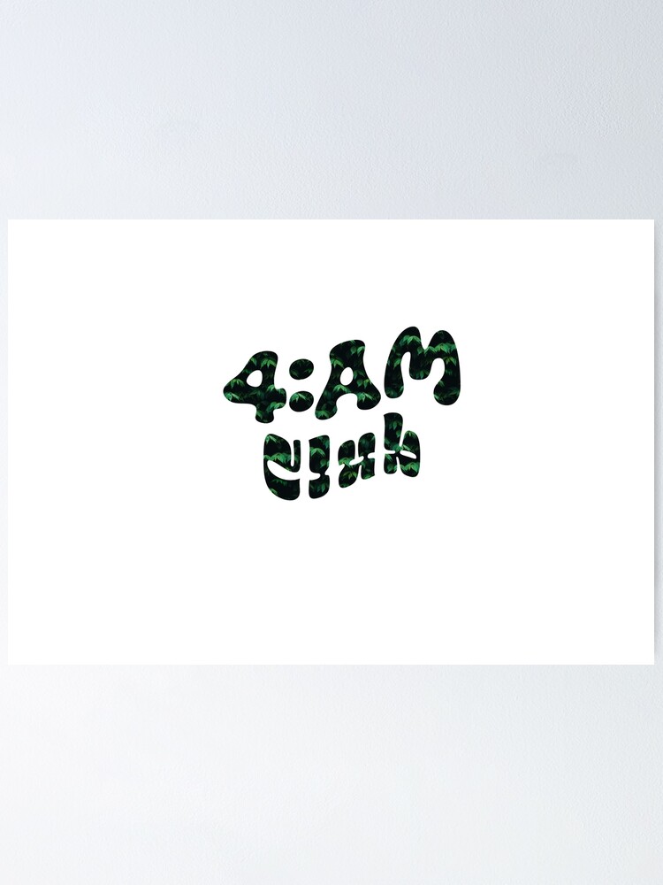 "4 AM club, waking up early never looked so good " Poster for Sale by ...