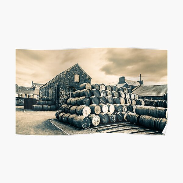 "Empty Casks In The Springbank Yard" Poster for Sale by wsglobal ...