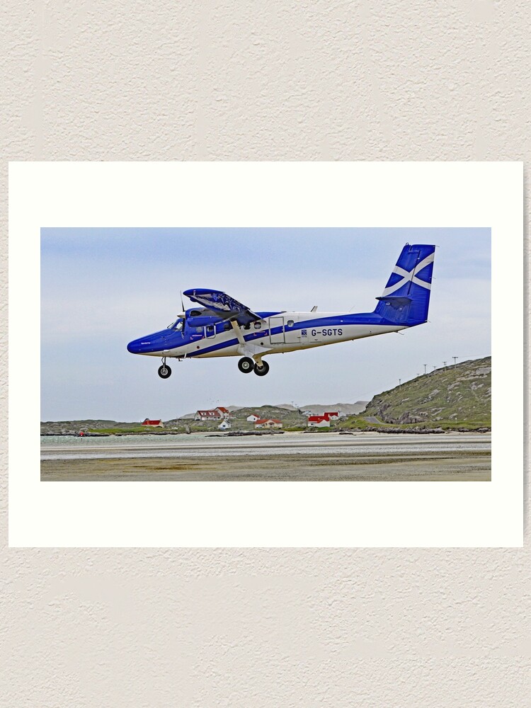 "Barra Airport" Art Print by JohnThurgood | Redbubble