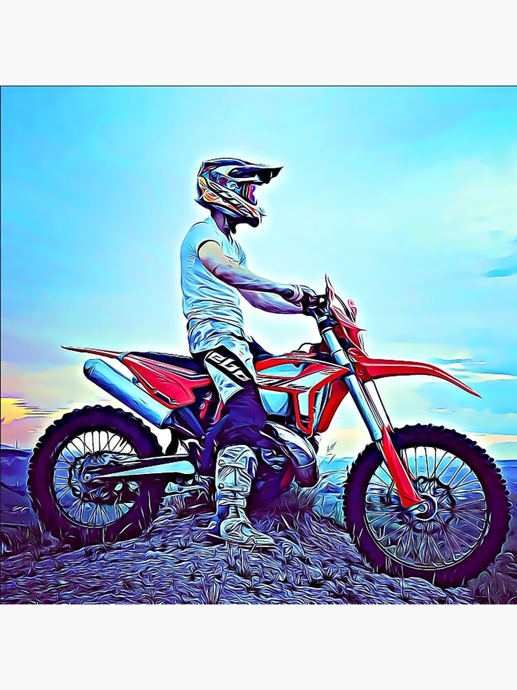 "Enduro Bike Beta 300 2022" Sticker for Sale by Anelpasha | Redbubble