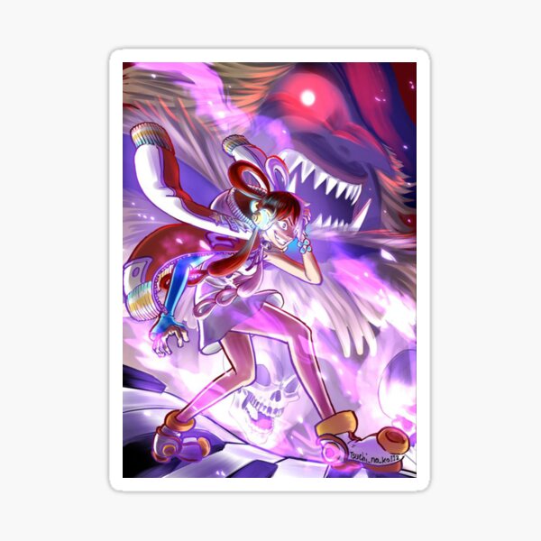 "One Piece Uta " Sticker for Sale by HD90 | Redbubble