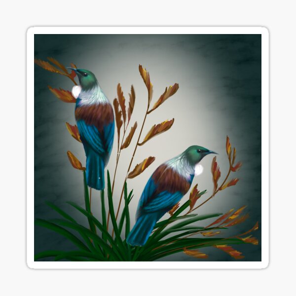 "tui in flax" Sticker for Sale by JoKoNz | Redbubble