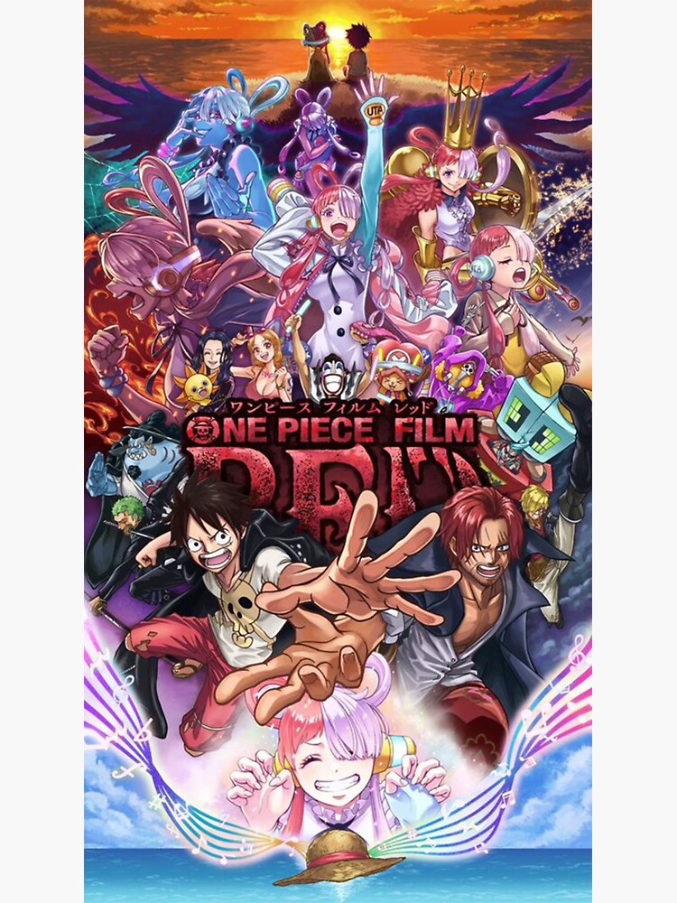 "One Piece Uta " Sticker for Sale by HD90 | Redbubble