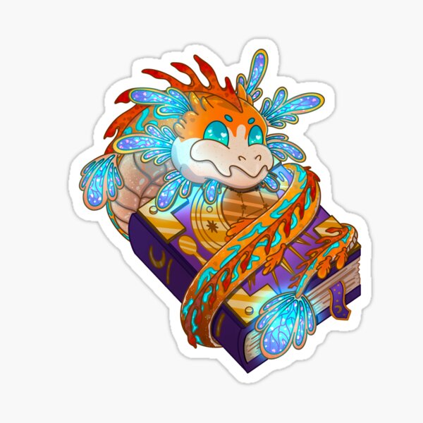 "Bakunawa dragon - Cryptid Buddies #38" Sticker for Sale by ...
