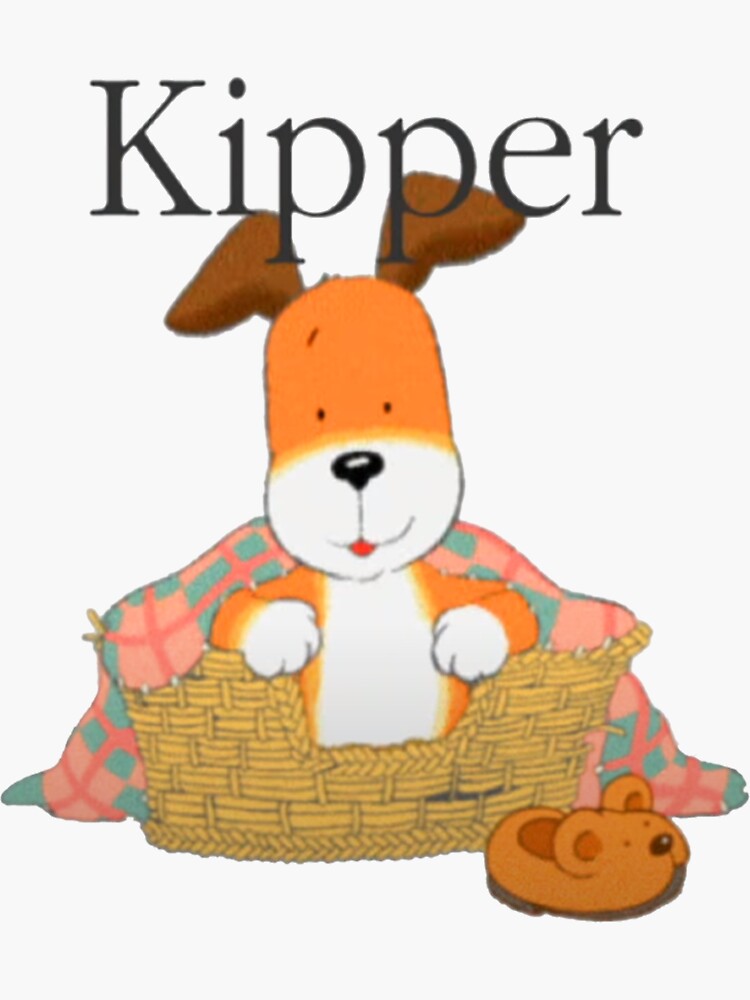 "Kipper the dog" Sticker for Sale by Fabia-lopez | Redbubble