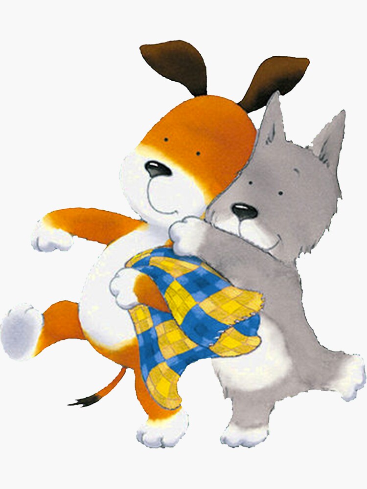 "Kipper the dog" Sticker for Sale by Fabia-lopez | Redbubble